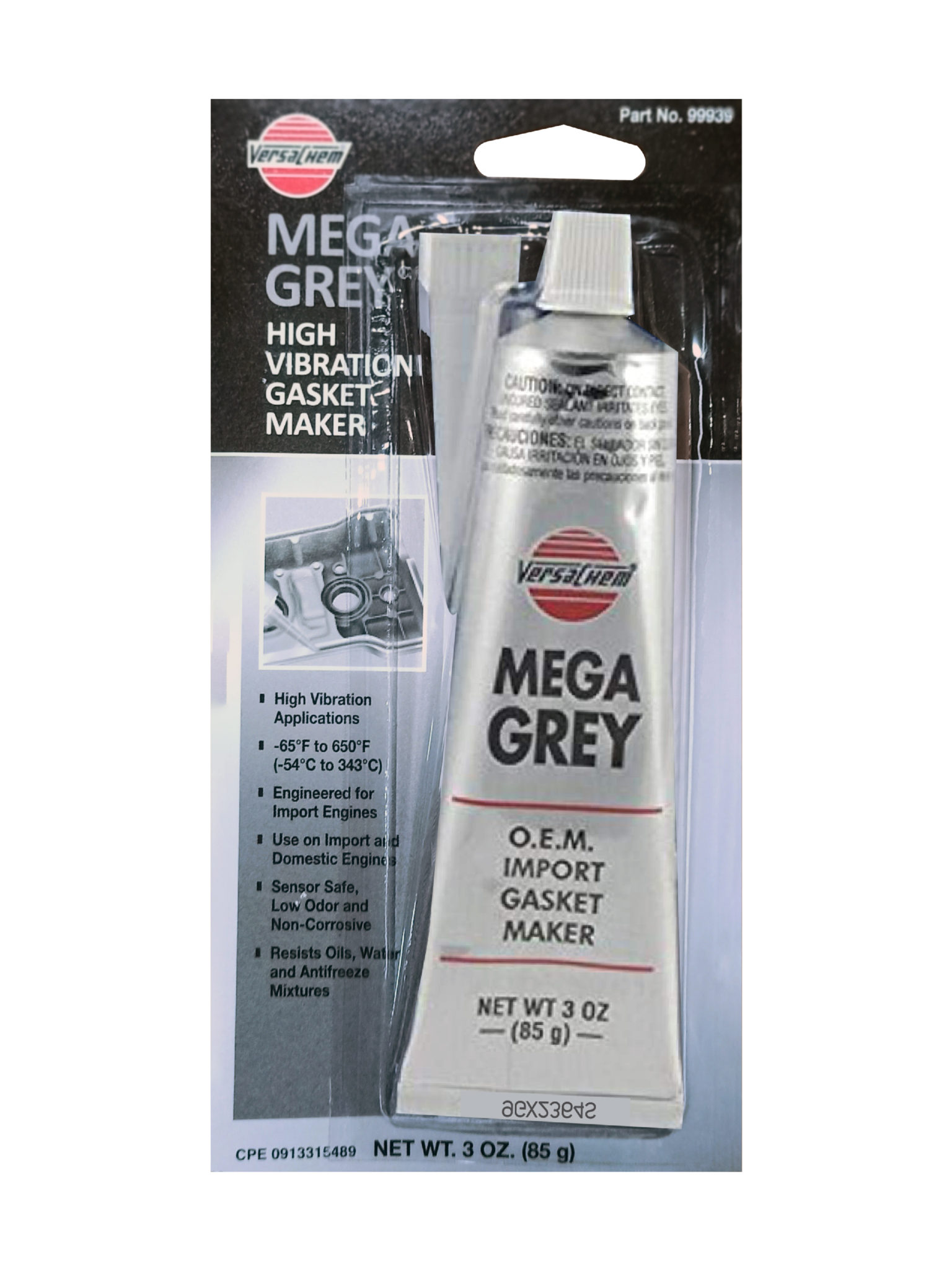 Silicona Mega Grey, 3oz VERSACHEM – Fernández Sera